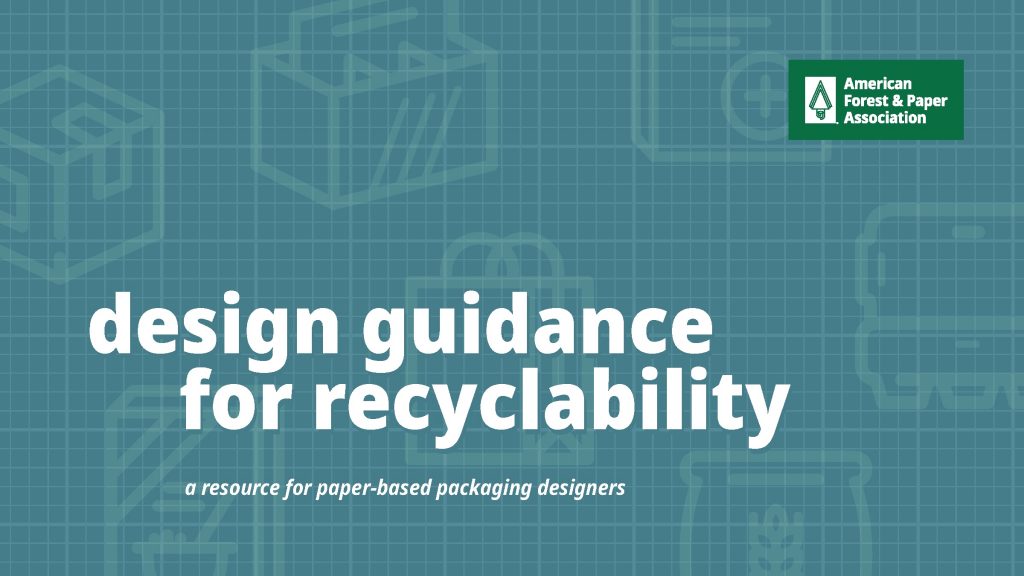 New design guidance for recyclability of paper-based packaging | PaperFIRST