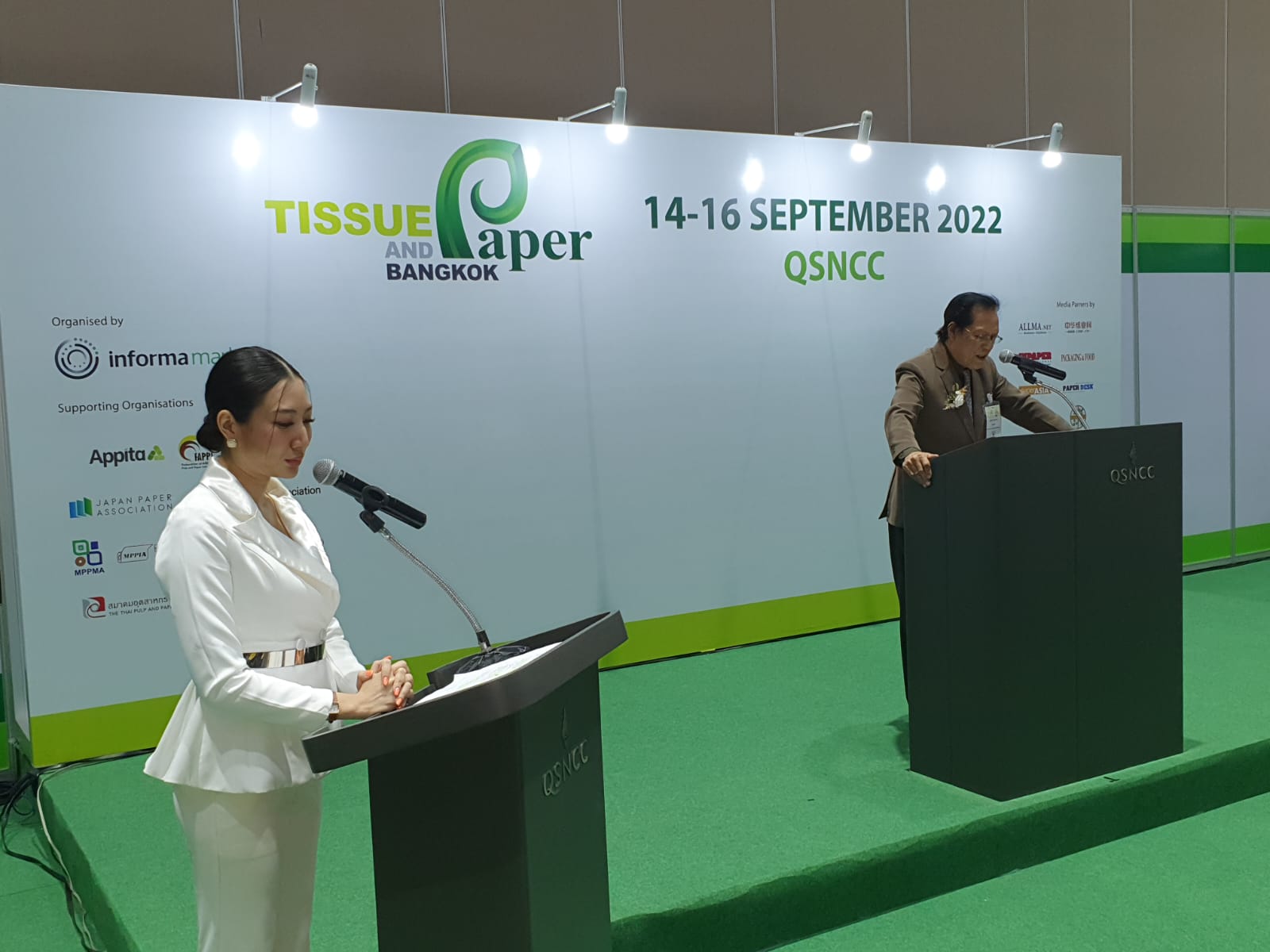 Tissue & Paper Bangkok 2022 officially inaugurated today by Presidents ...