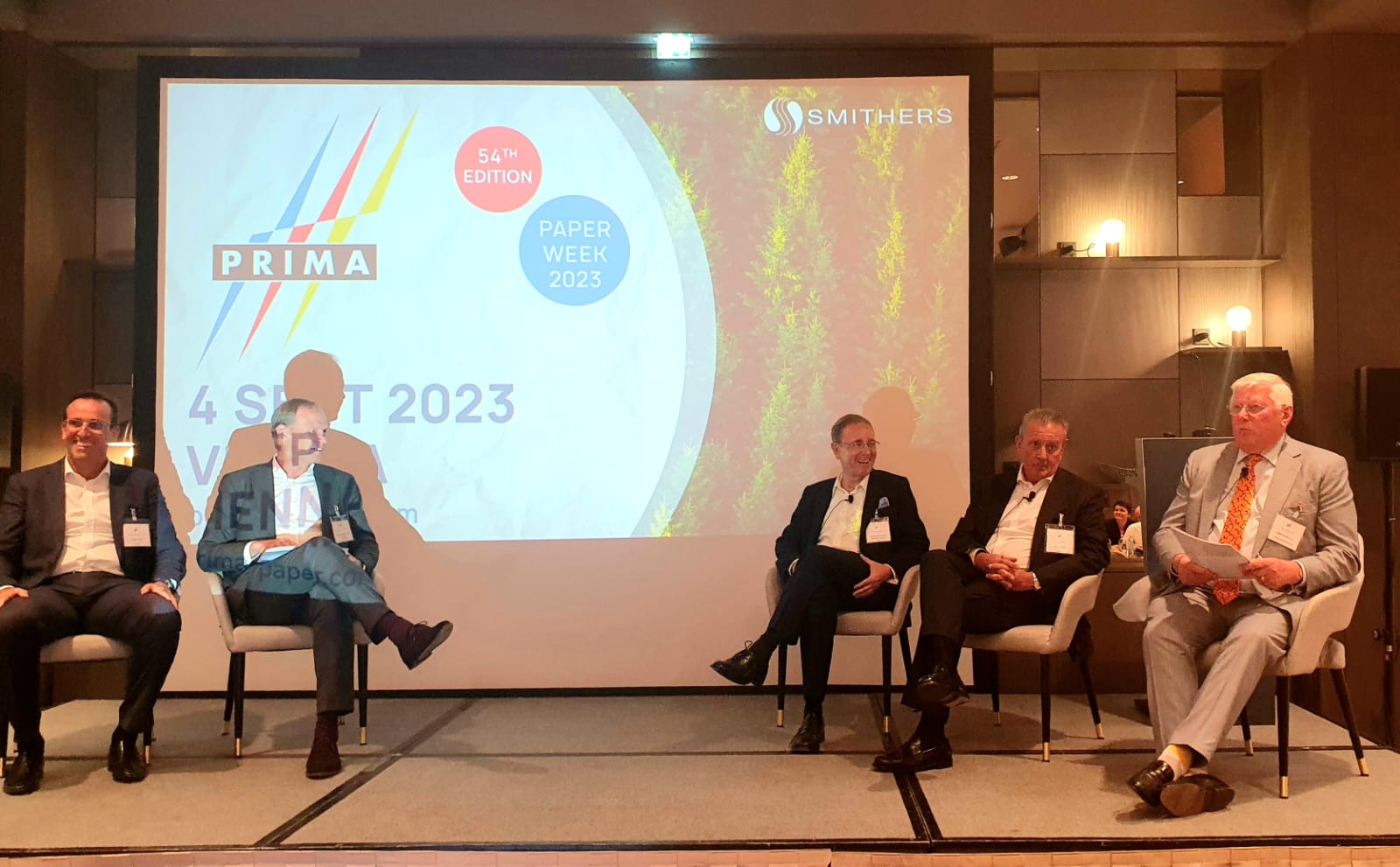 The Smithers Paper Week 2023 launched in Vienna. | PaperFIRST