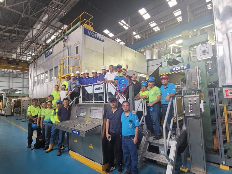 Voith Paper completes the PM2 rebuild at Panasa in Ecuador | PaperFIRST